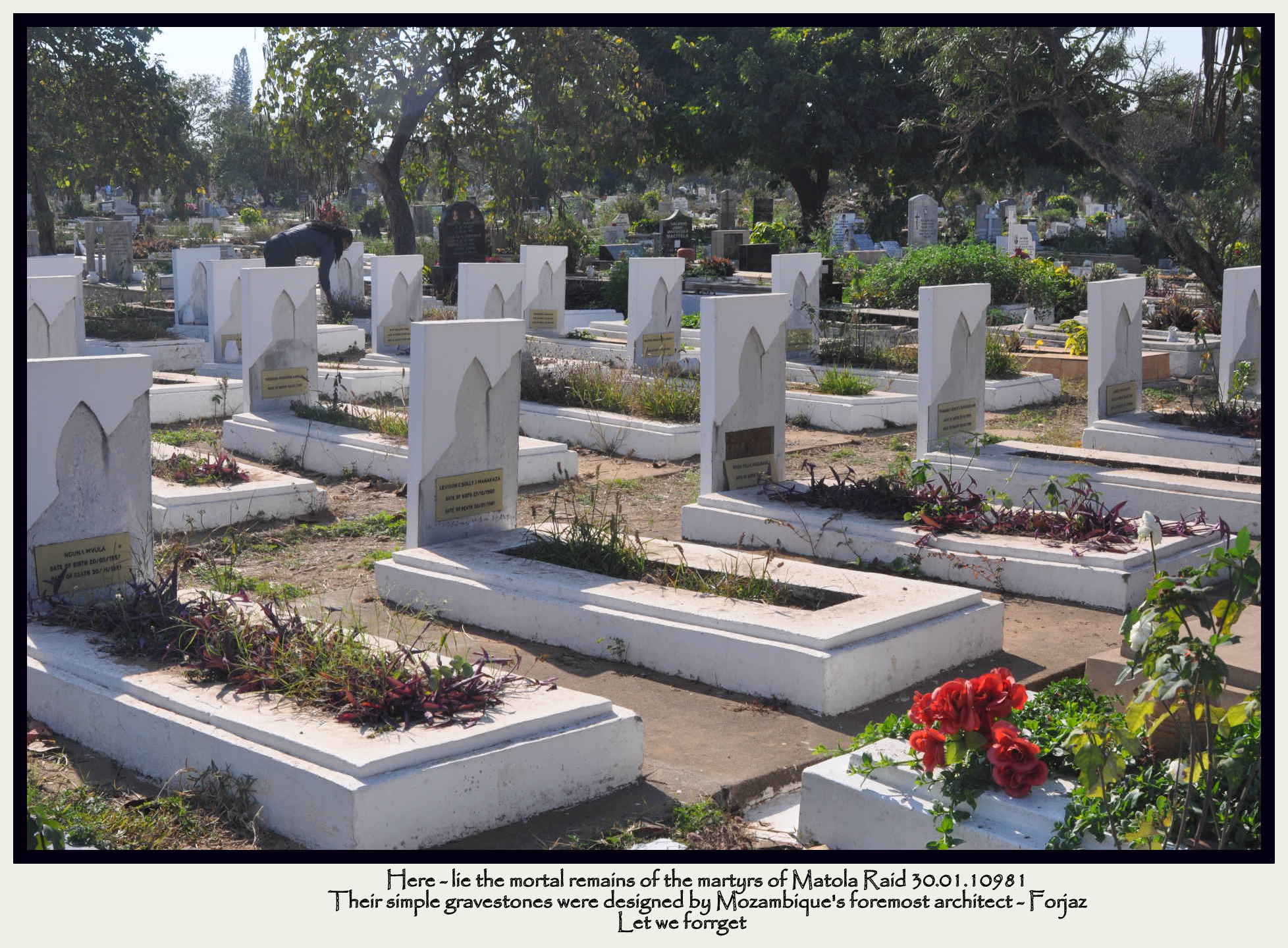 Martyrs of the Matola raid when South African Defence Force invaded ...